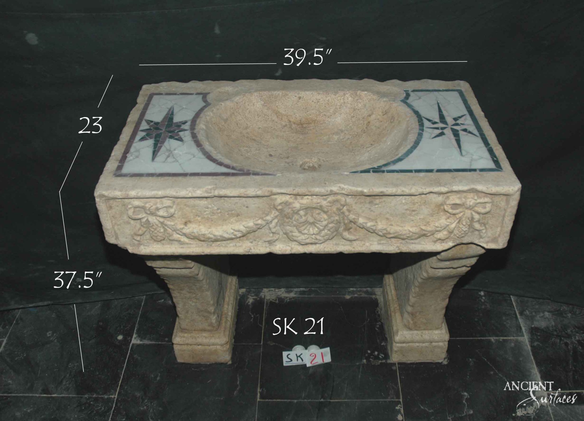 Harmony in Stone: The Artisanal Sink Collection by Ancient Surfaces