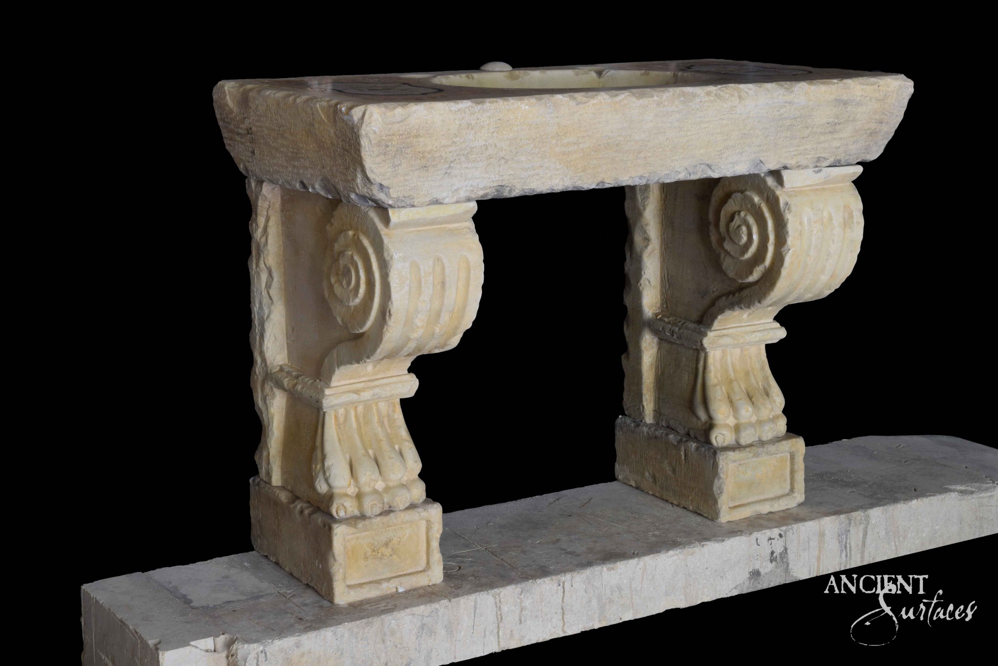 Unveiling the Timeless Beauty of Antique Limestone Sinks