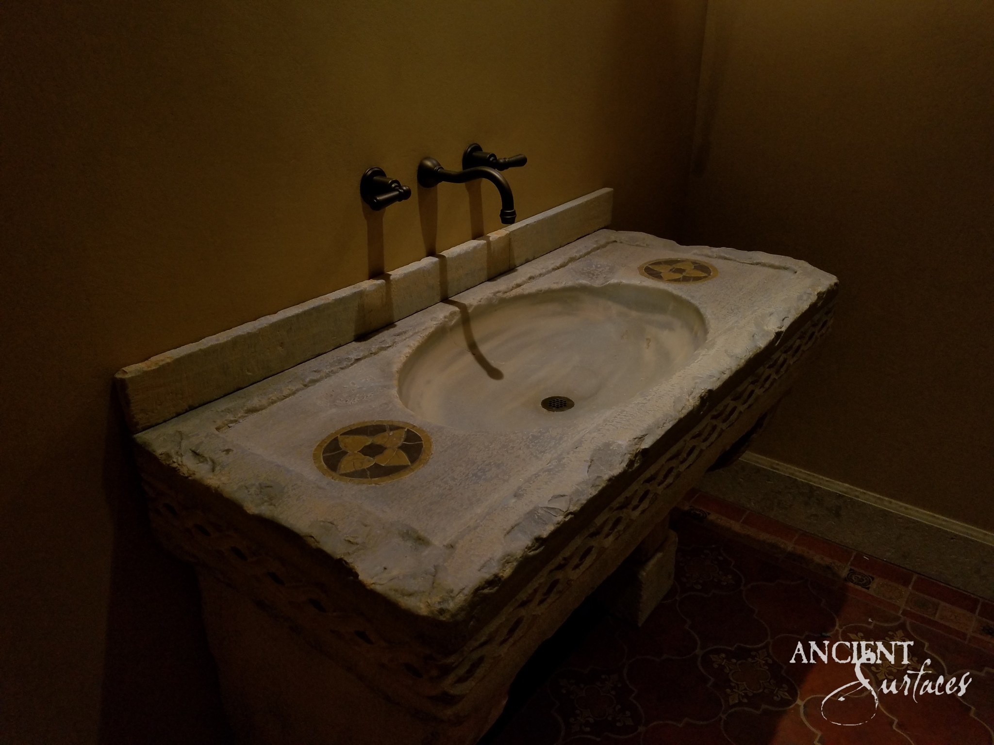 Elevating Bathroom Elegance: The Artistry of Reclaimed Limestone Sinks ...