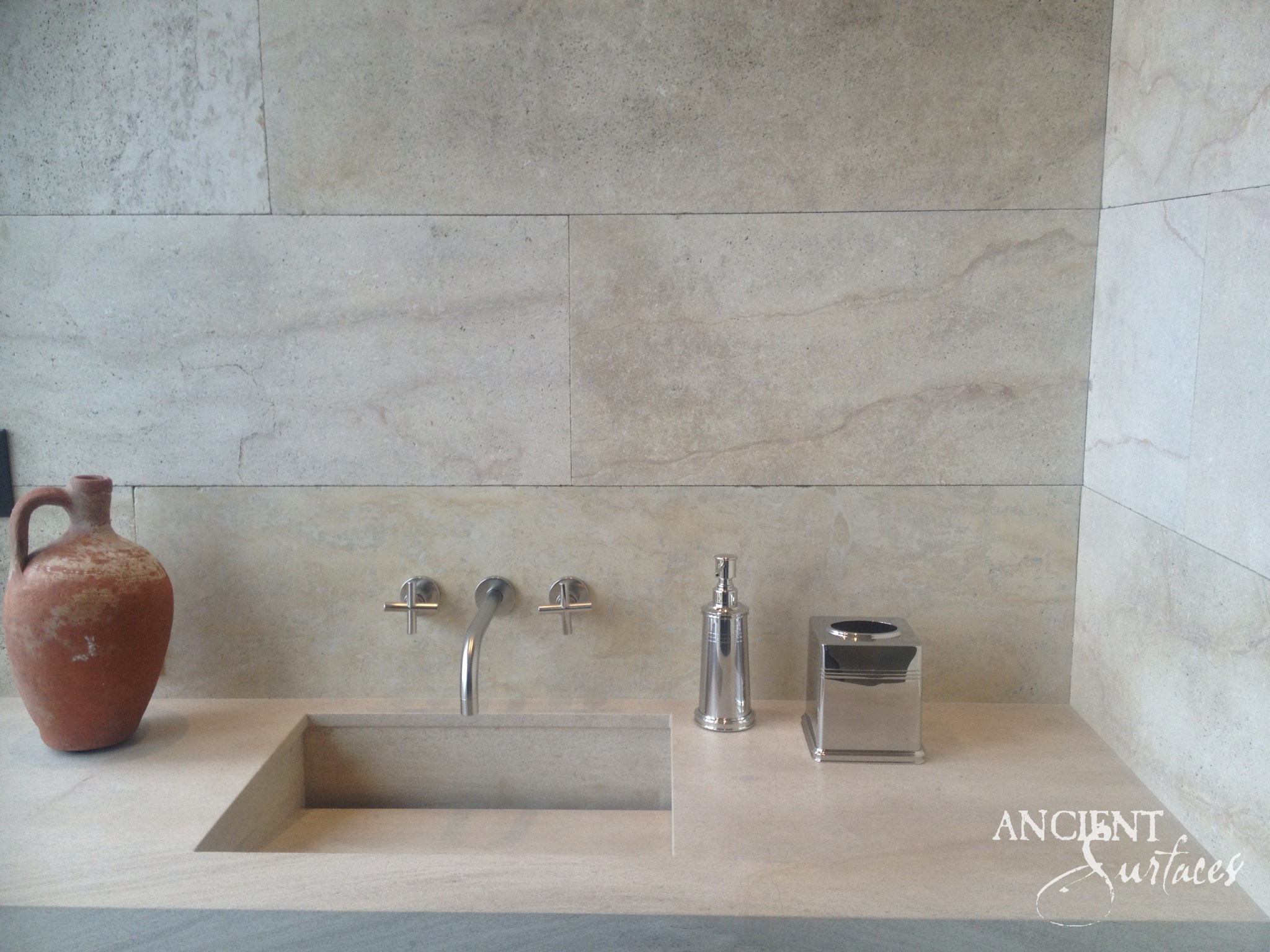 Enhancing Spaces with Exquisite Reclaimed Limestone Sinks