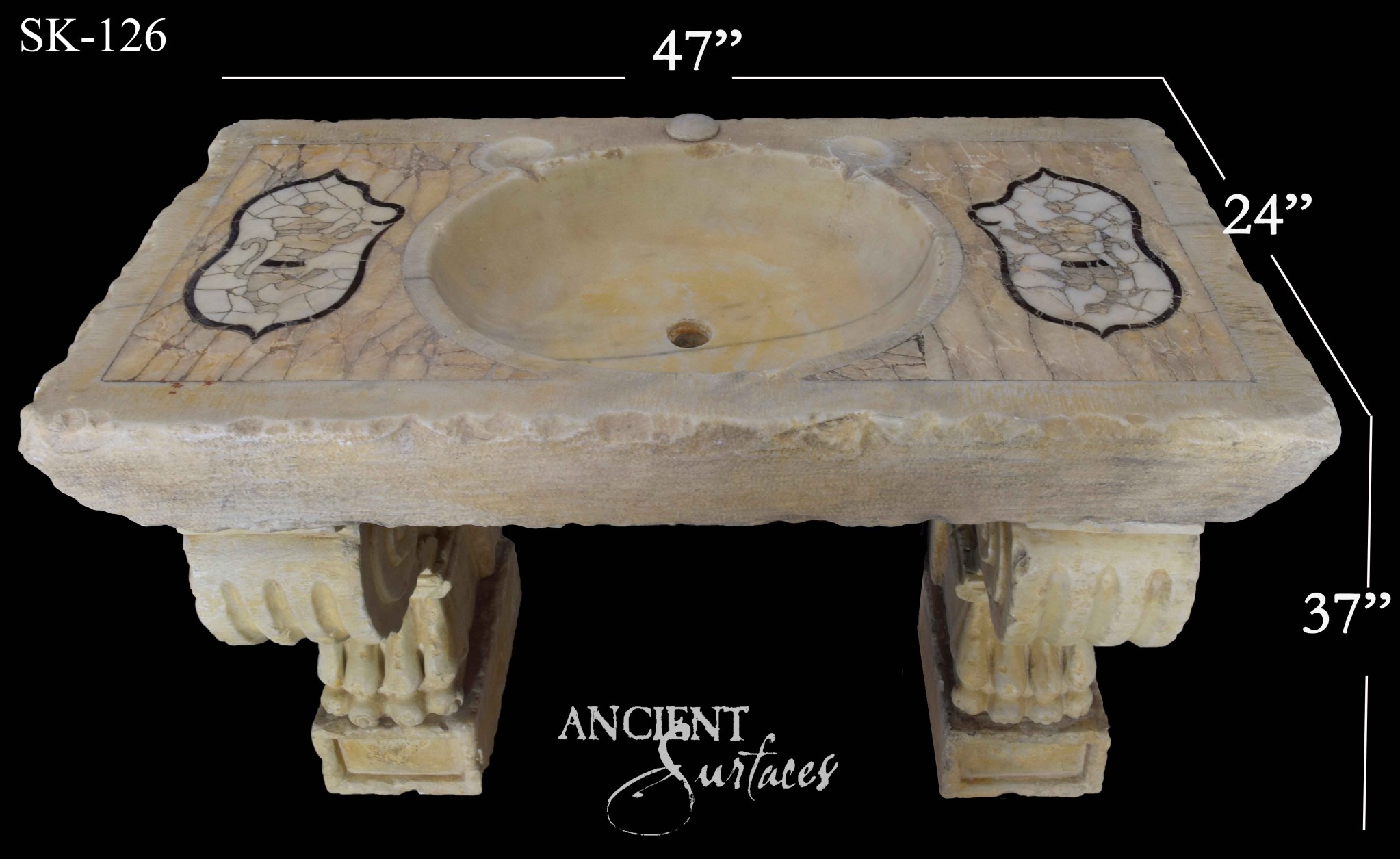 Old Stone Sinks by Ancient Surfaces. | Reclaiming Stone Sinks Hundreds ...