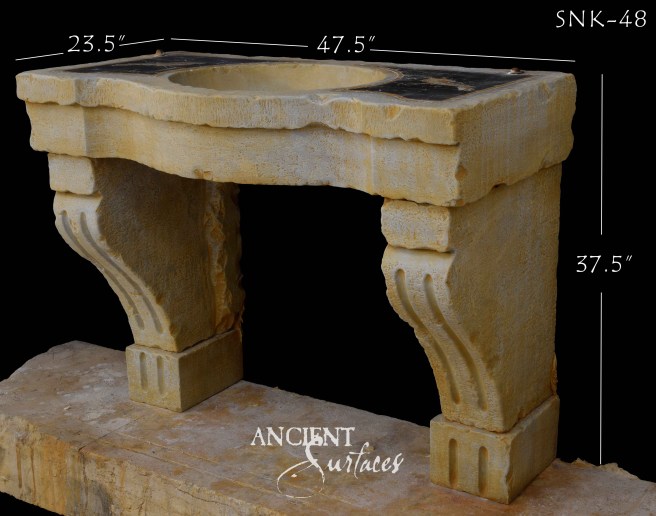 Old Stone Sinks by Ancient Surfaces. | Reclaiming Stone Sinks Hundreds ...