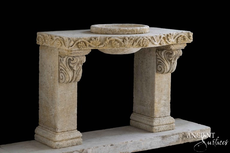 Old Stone Sinks by Ancient Surfaces. | Reclaiming Stone Sinks Hundreds ...