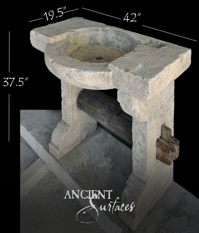 Old Stone Sinks by Ancient Surfaces. | Reclaiming Stone Sinks Hundreds ...